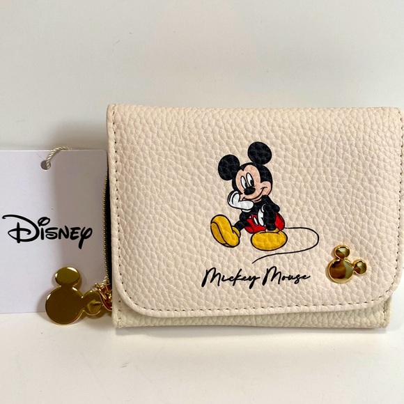 Disney | Bags | Mickey Mouse Trifold Wallet | Poshmark
